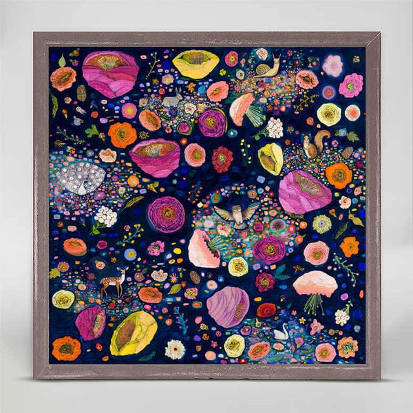 Into The Woods Mini Framed Canvas Print by Eli Halpin - Art for the ...